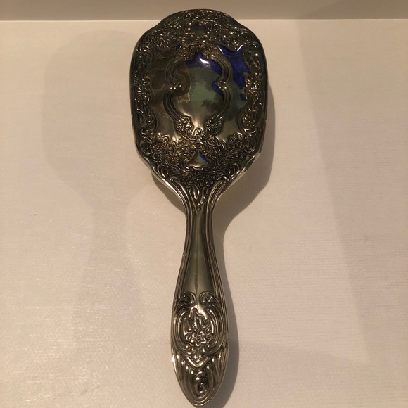 Hair | Vintage Titanic Silver Tone Hair Brush | Poshmark
